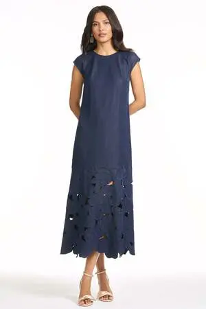 Sachin & Babi Sabette Linen Blend Sheath Dress