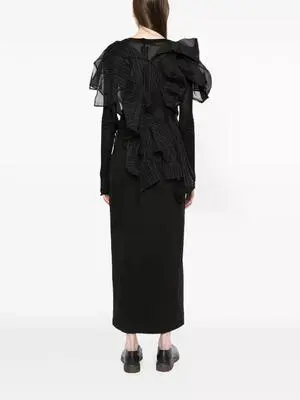 Yohji Yamamoto Asymmetric Darts 3d Blouse