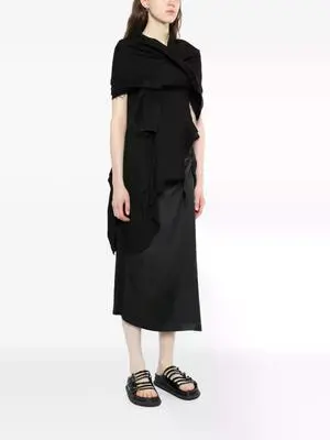 Yohji Yamamoto Lace-up Blouse