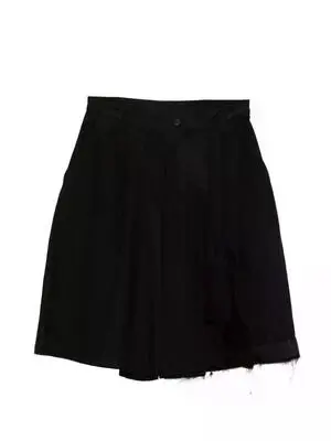 Yohji Yamamoto Frill Shorts For Women