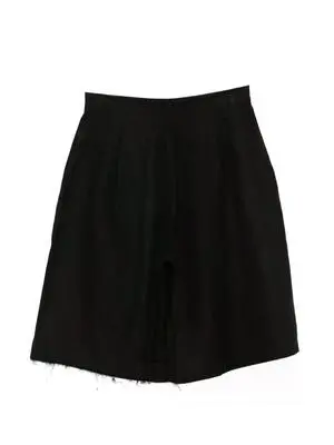 Yohji Yamamoto Distressed Shorts