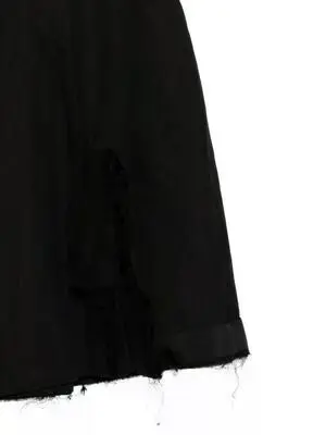 Yohji Yamamoto Distressed Shorts