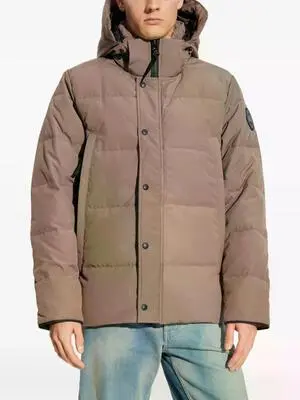 Canada Goose Padded Hooded Jacket - Neutrals