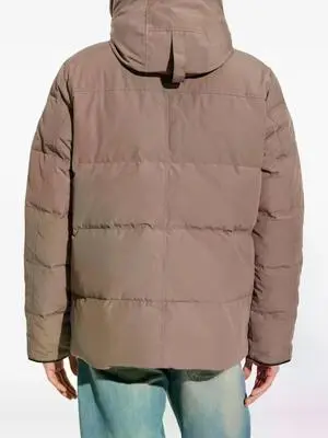 Canada Goose Padded Hooded Jacket - Neutrals