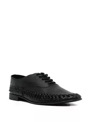 Yohji Yamamoto Lace-up Oxford Shoes - Black
