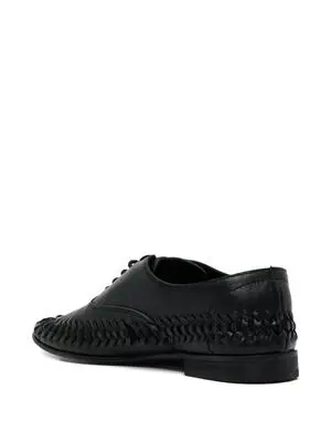 Yohji Yamamoto Lace-up Oxford Shoes - Black