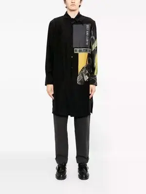 Yohji Yamamoto Graphic-print Shirt