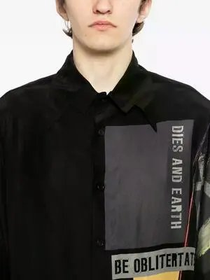 Yohji Yamamoto Graphic-print Shirt