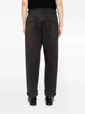 Yohji Yamamoto Drawstring Tapered Trousers