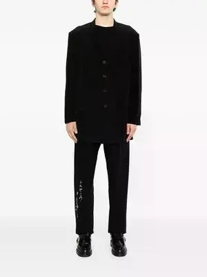 Yohji Yamamoto Single-breasted Blazer