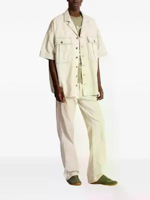 Balmain Faded Denim Overshirt