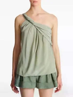 Balmain One-shoulder Blouse