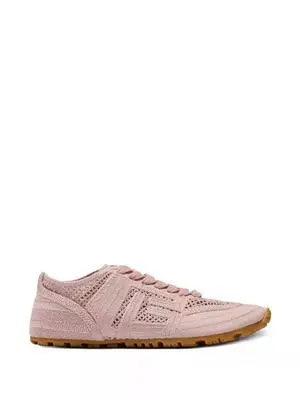 Balmain Racer 45 Macramé Sneakers - Pink