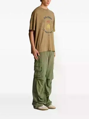 Balmain Crew-neck Short-sleeve T-shirt