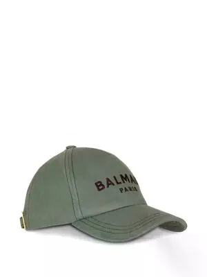 Balmain Logo-embroidered Baseball Cap