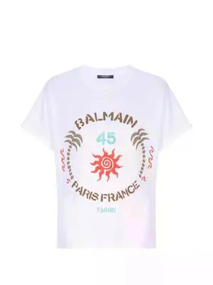 Balmain Printed T-shirt - White