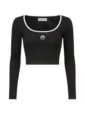 Marine Serre Embroidered Performance Tops For Women