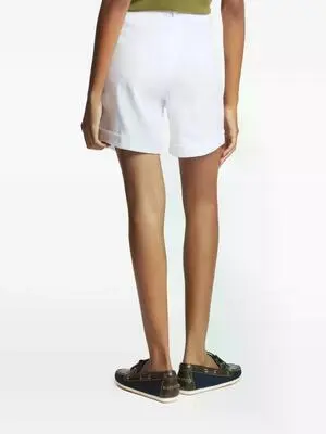 FAY Pleated Shorts - White