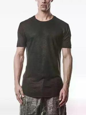 THOM KROM Worked T-shirt - Green