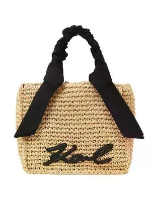 Karl Lagerfeld Woven Totes