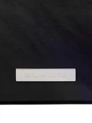 Karl Lagerfeld Ikon Logo-plaque Bucket Bag