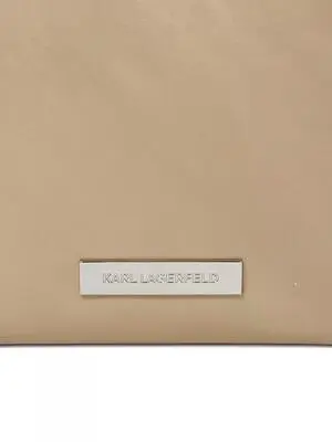 Karl Lagerfeld Logo-plaque Bucket Bag