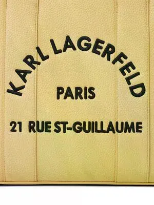 Karl Lagerfeld Rue St-guillaume Medium Tote Bag - Yellow