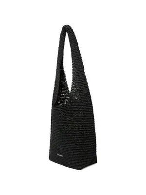 Karl Lagerfeld K/autograph-patch Crochet Tote