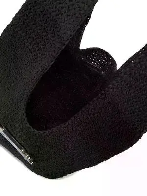 Karl Lagerfeld K/autograph-patch Crochet Tote