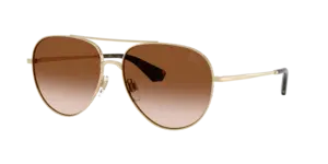 Burberry Aviator Sunglasses Brown Gradient