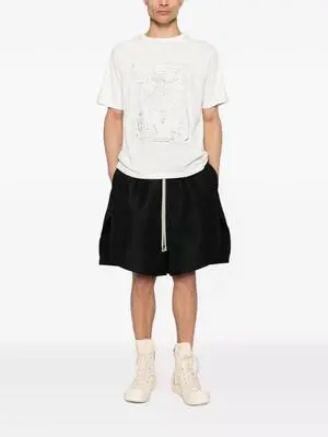 Rick Owens Faun Drawstring-fastening Shorts - Black