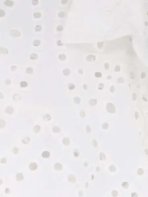 MC2 SAINT BARTH Cristal Broderie Anglaise Embroidery Shirt