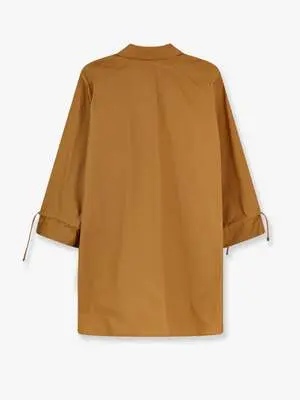 Max Mara Mxmadorni Cotton Shirt - Brown