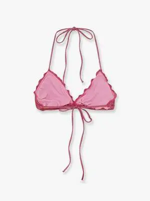 MC2 SAINT BARTH Sagittarius Viscose Blend Bikini Top