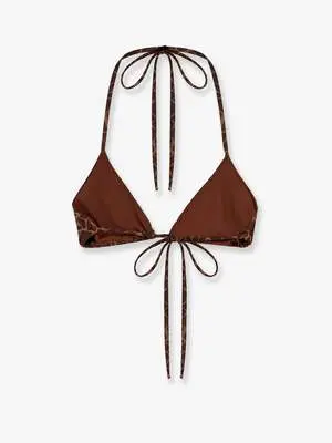 MC2 SAINT BARTH Leah Nylon Bikini Top