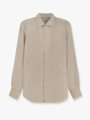 MC2 SAINT BARTH Raphael Linen Shirt - Beige