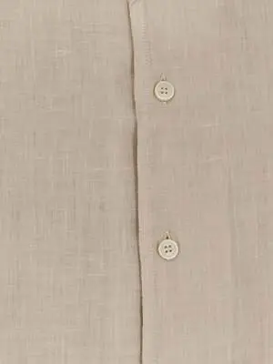 MC2 SAINT BARTH Raphael Linen Shirt - Beige