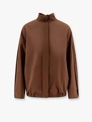 HEVO Porto Selvaggio Wool Blend Jacket - Brown
