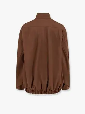 HEVO Porto Selvaggio Wool Blend Jacket - Brown
