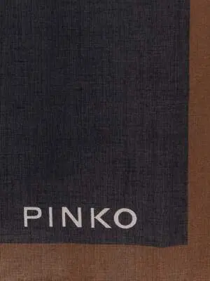 Pinko Cotton Valzer Foulard - Brown