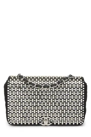 Chanel Embellished Velvet Flap Bag