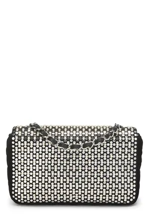 Chanel Embellished Velvet Flap Bag