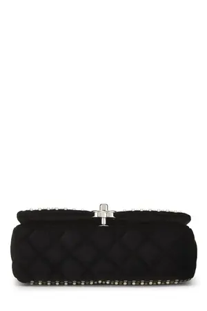 Chanel Embellished Velvet Flap Bag