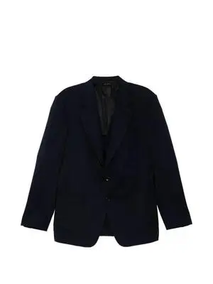 TOM FORD Single-breasted Jacket - Blue