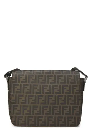 Fendi Zucca Coated Canvas Messenger Bag