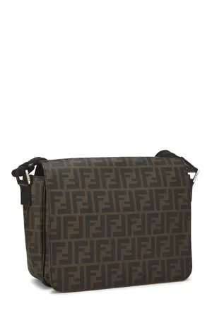 Fendi Zucca Coated Canvas Messenger Bag