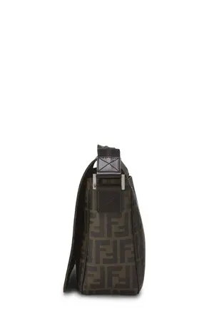 Fendi Zucca Coated Canvas Messenger Bag