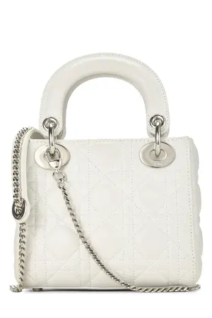 Dior Cannage Quilted Lambskin Lady