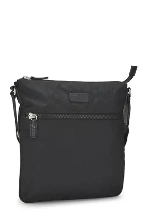 Gucci Gg Nylon Zip Pocket Messenger