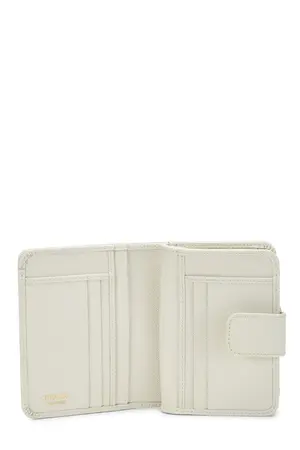 Prada Saffiano Zip Around Wallet - White